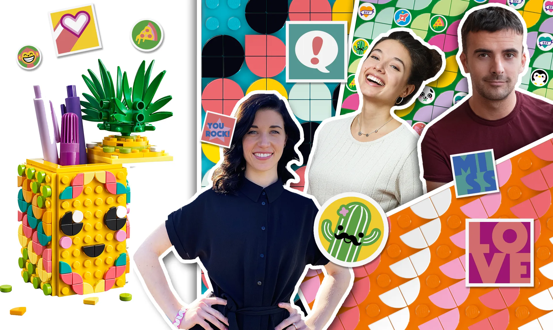 Challenge a LEGO® DOTS designer! - LEGO.com for kids