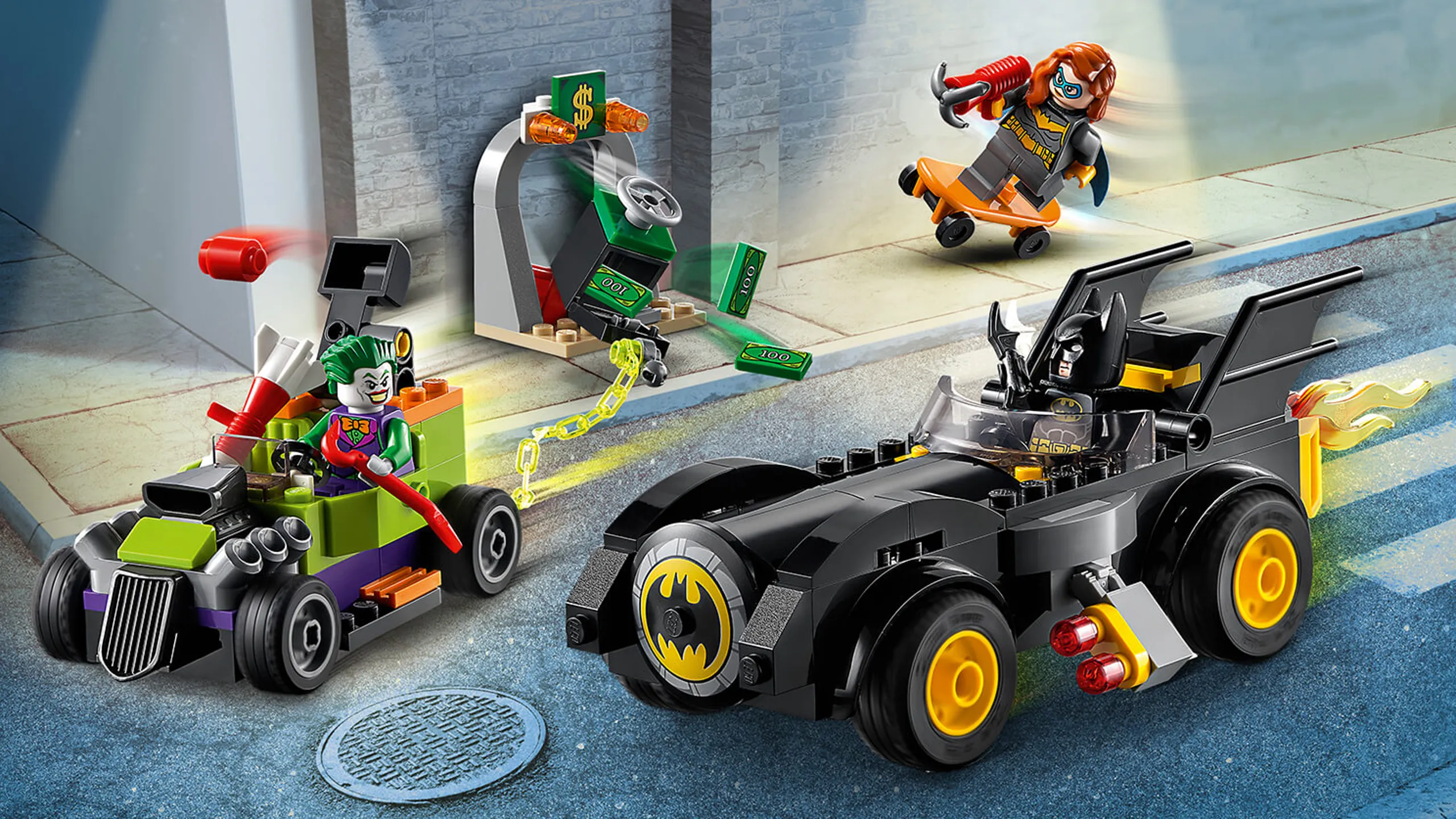 Batman™ vs. The Joker™: Batmobile™ Chase - Videos - LEGO.com for kids