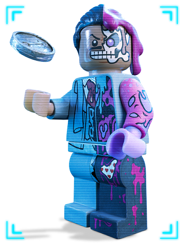Lego Two Face Coin