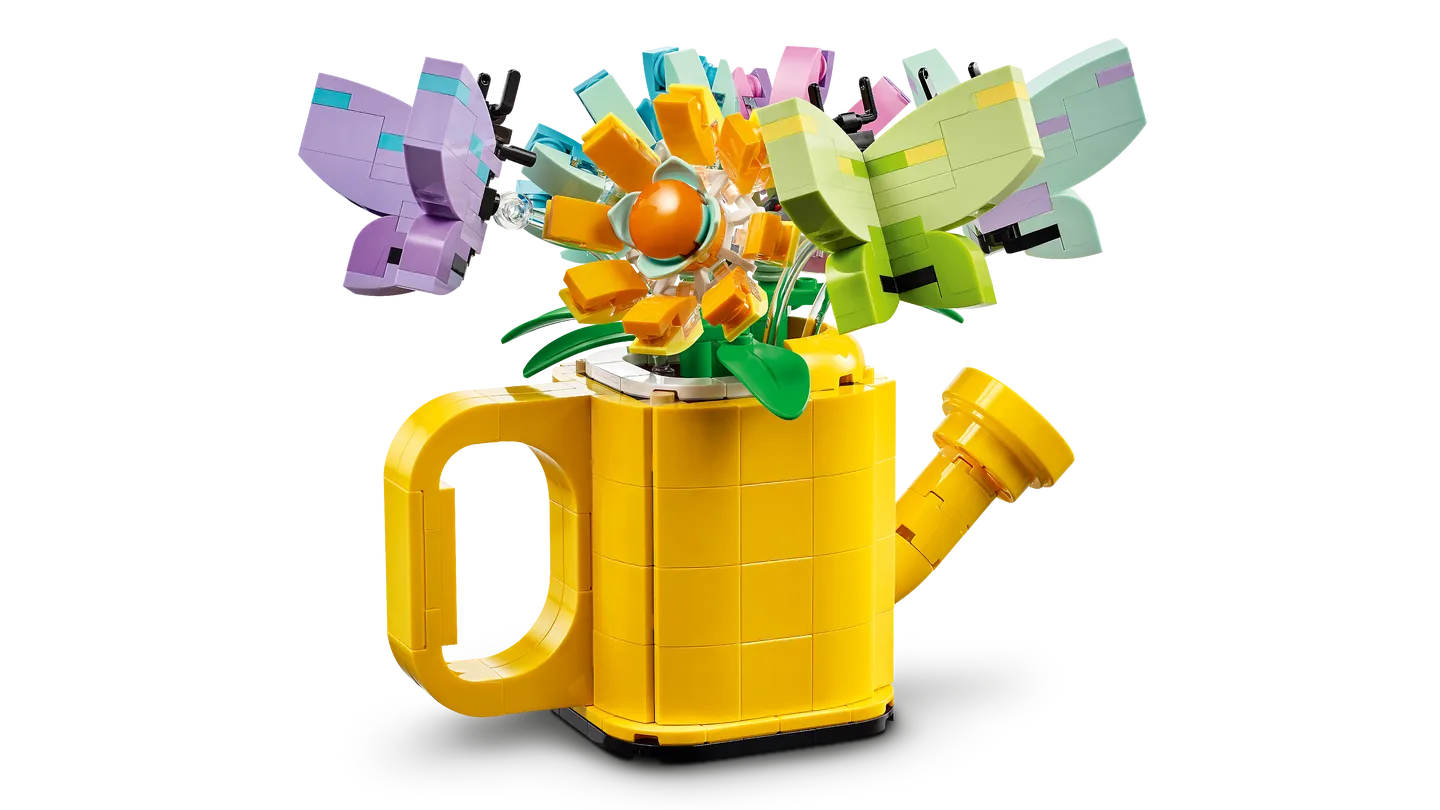 Flowers in Watering Can - Videos - LEGO.com for kids