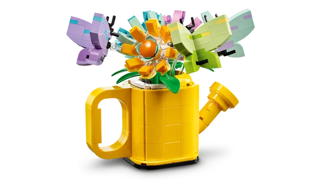 Flowers in Watering Can - Videos - LEGO.com for kids