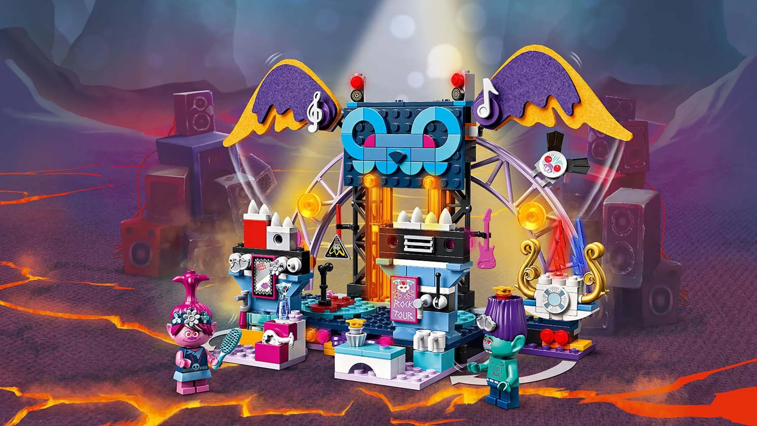 Volcano Rock City Concert - Videos - LEGO.com for kids