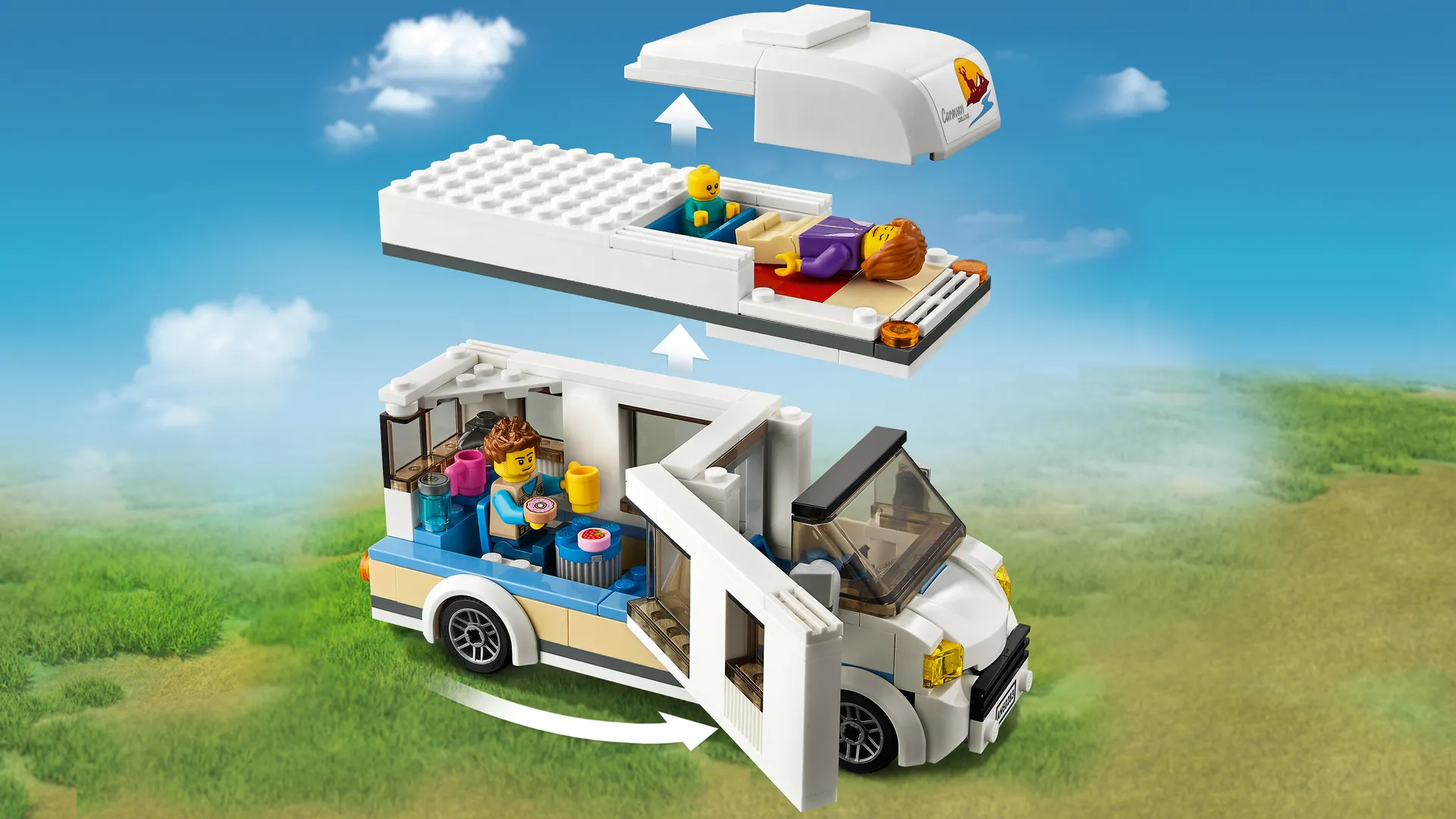 Holiday Camper Van - Videos - LEGO.com for kids