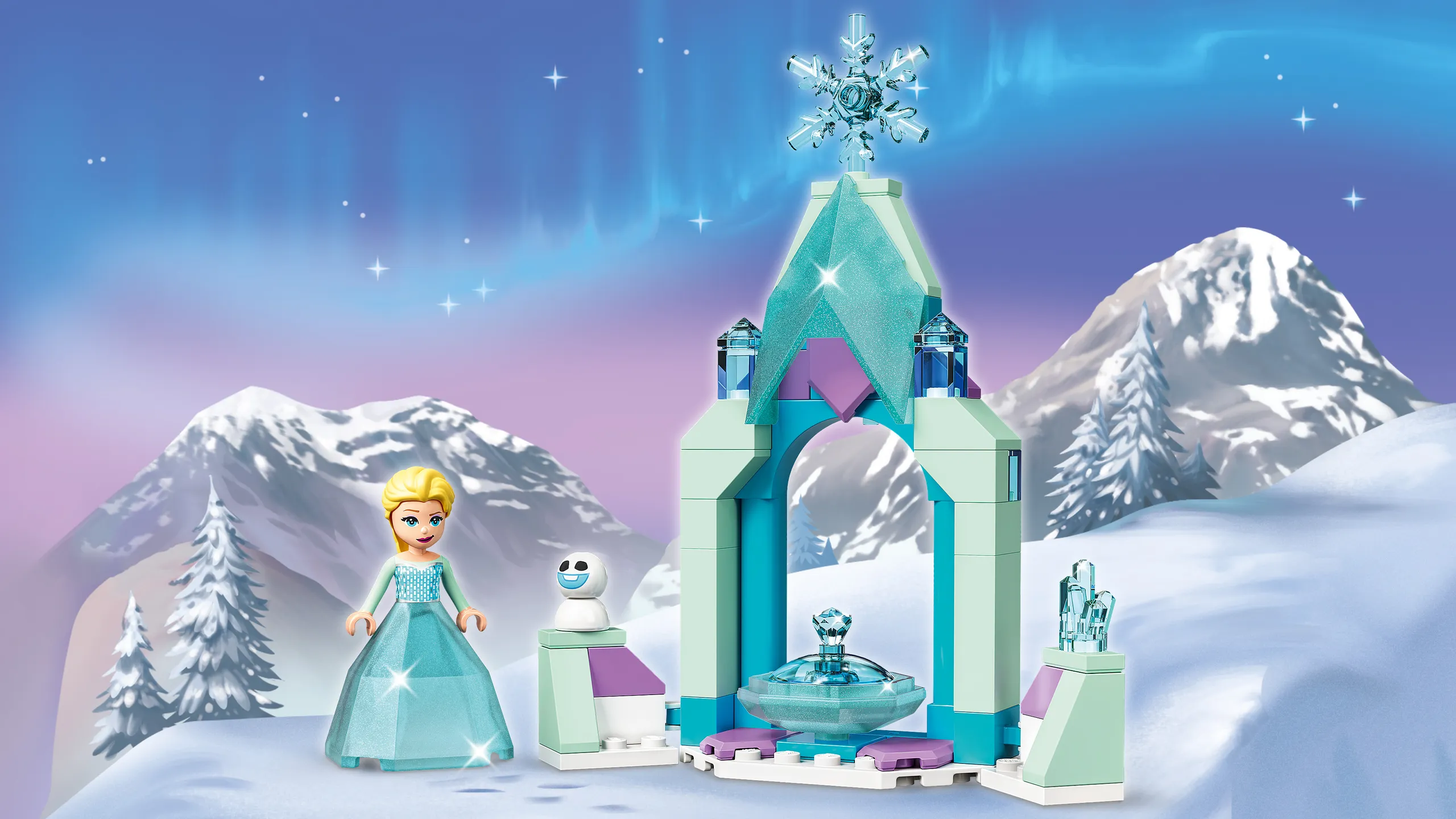 Elsa’s Castle Courtyard - Videos - LEGO.com for kids