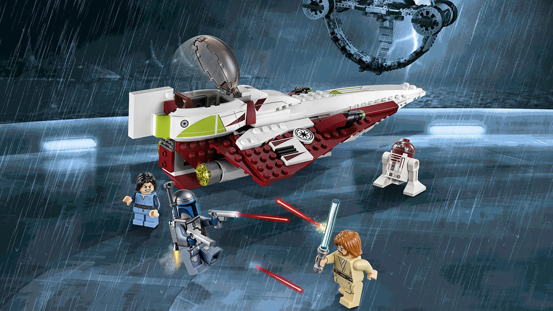 Jedi Starfighter™ With Hyperdrive - Videos - LEGO.com for kids