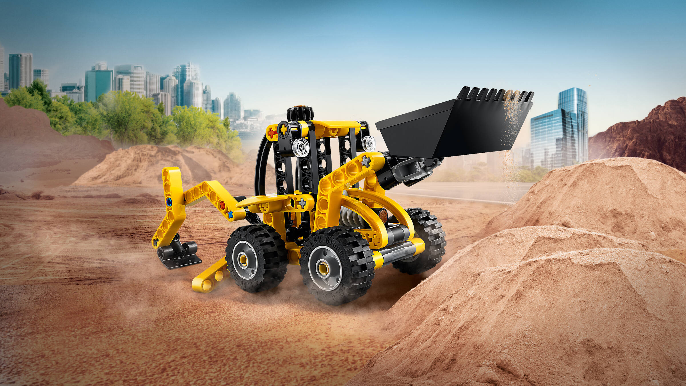 Backhoe Loader - Videos - LEGO.com for kids