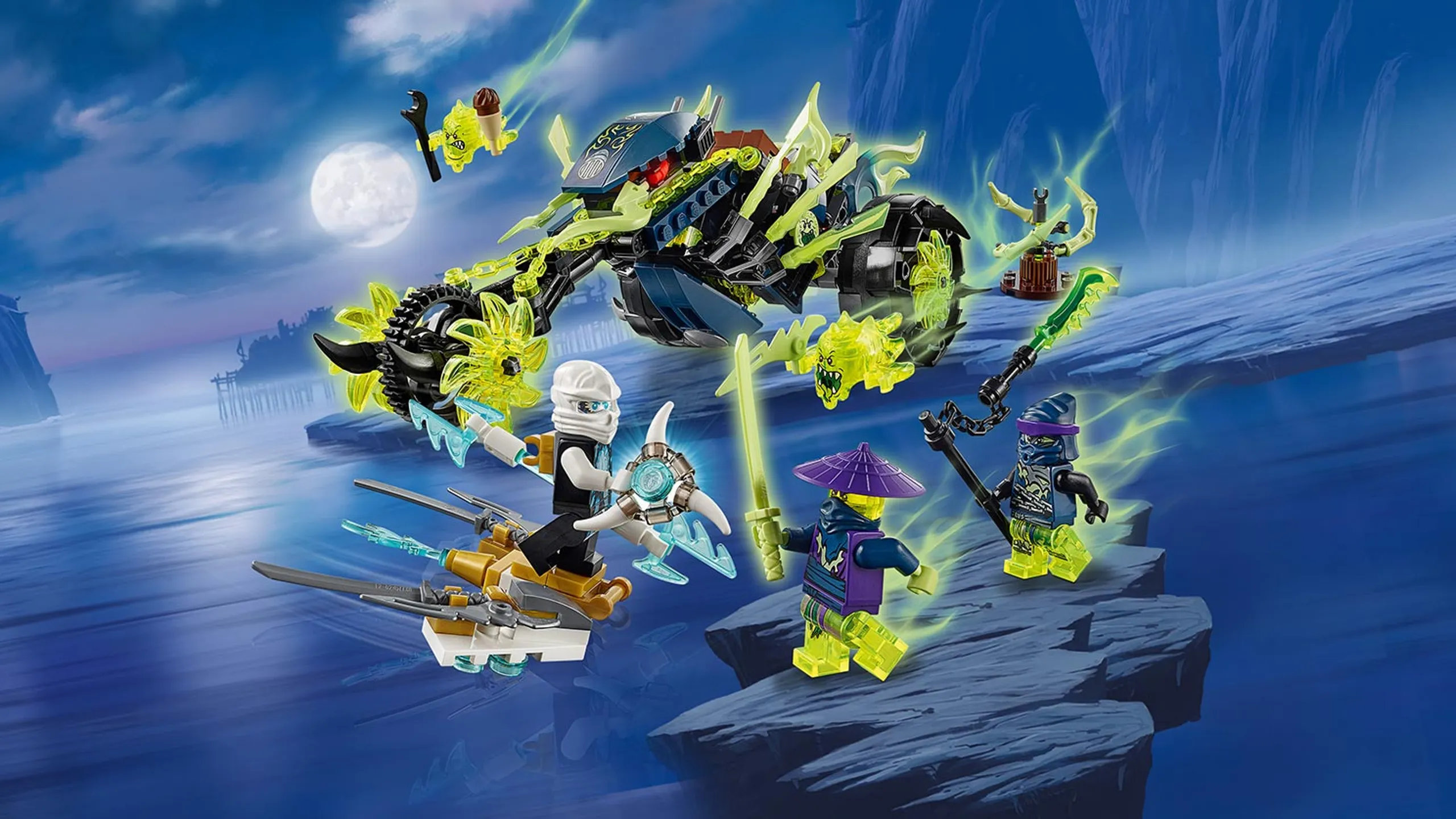 Chain Cycle Ambush - Videos - LEGO.com for kids