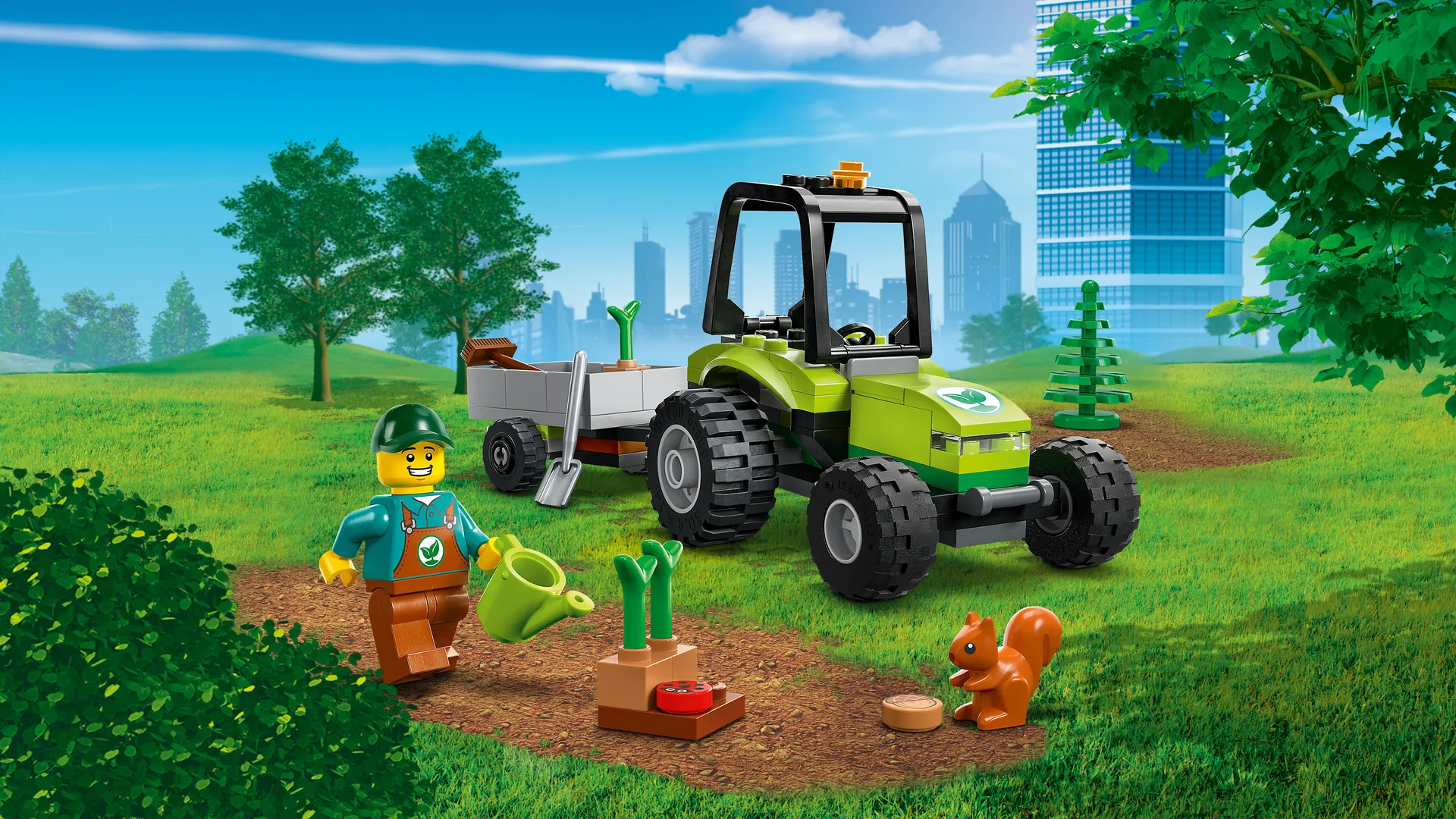 Park Tractor - Videos - LEGO.com for kids