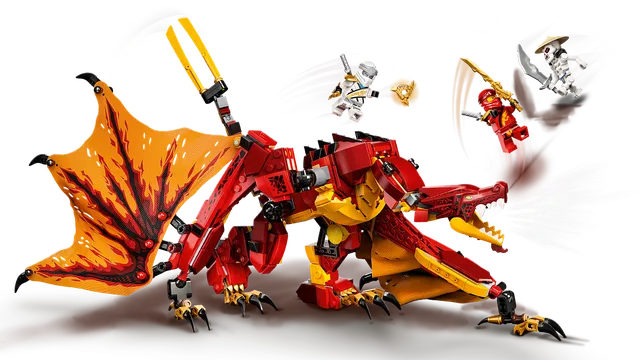 Fire Dragon Attack - Videos - LEGO.com for kids