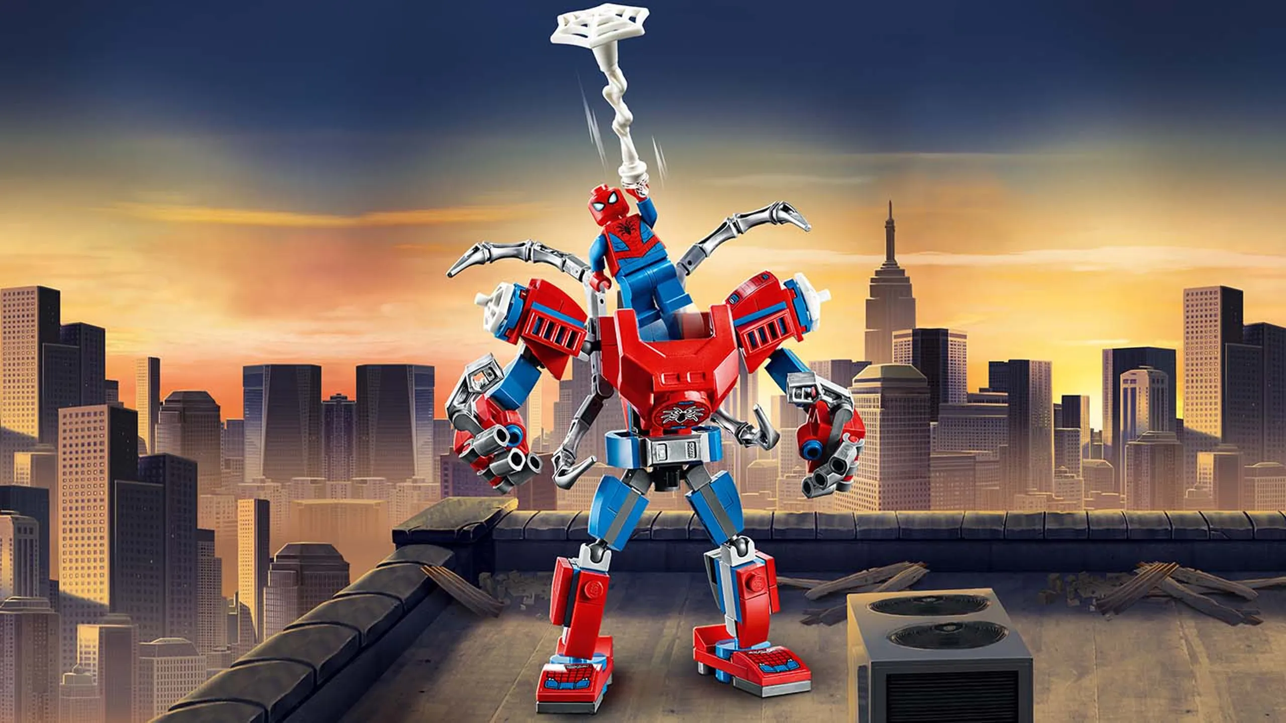 Spider-Man Mech - Videos - LEGO.com for kids
