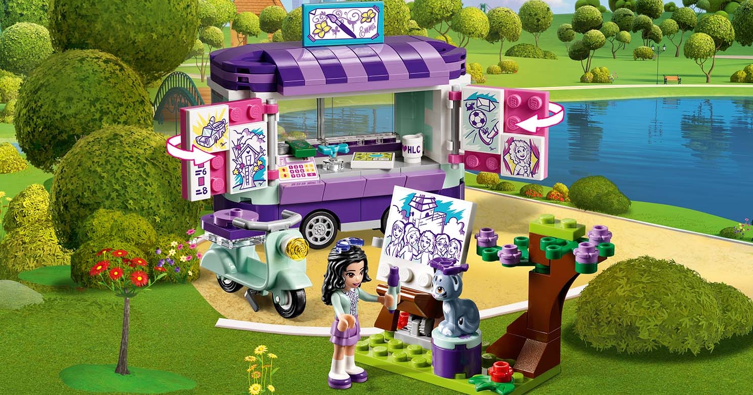 Emmas kunstbod - Videoer - LEGO.com for børn