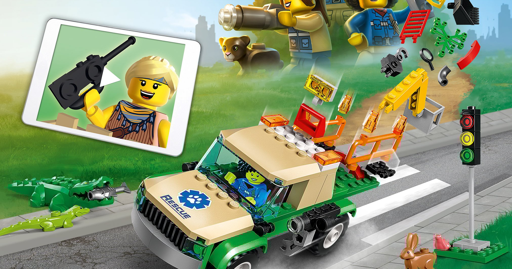 Wild Animal Rescue Missions - Videos - LEGO.com for kids
