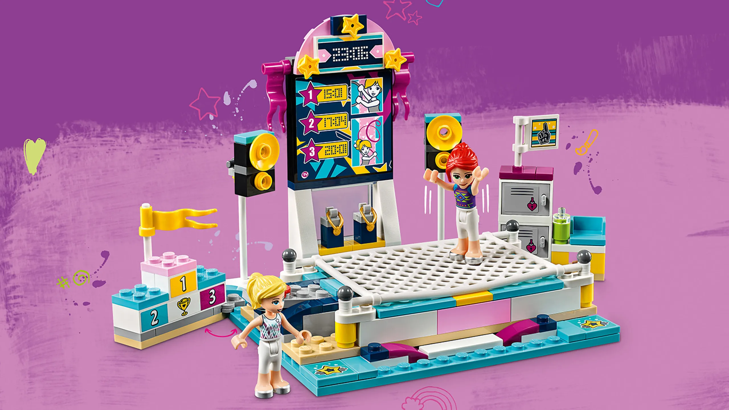 Stephanie's Gymnastics Show - Videos - LEGO.com for kids