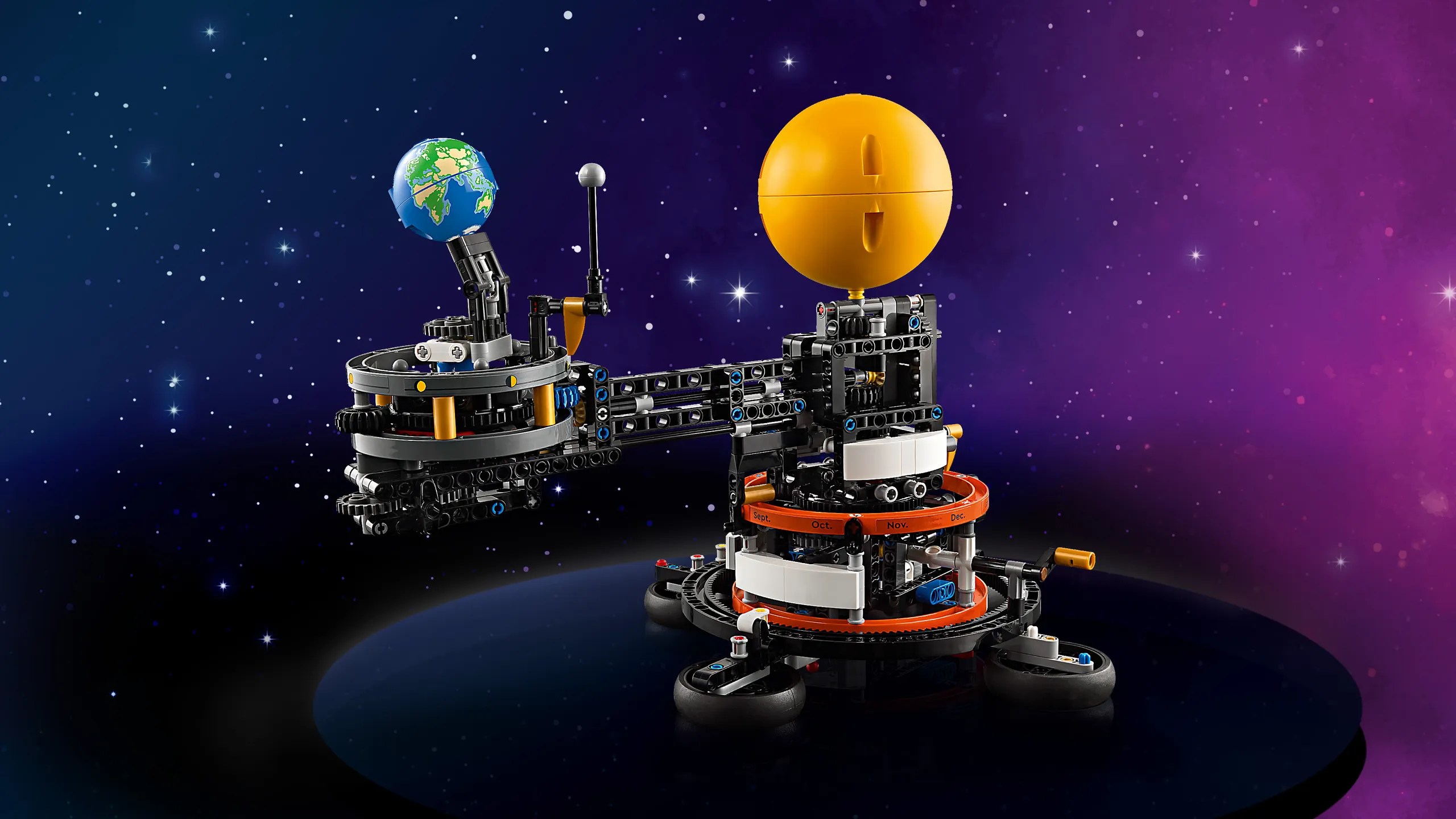 Planet Earth and Moon in Orbit - Videos - LEGO.com for kids