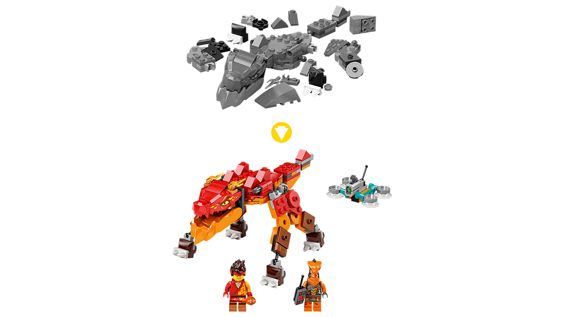 Kai’s Fire Dragon EVO - Videos - LEGO.com for kids