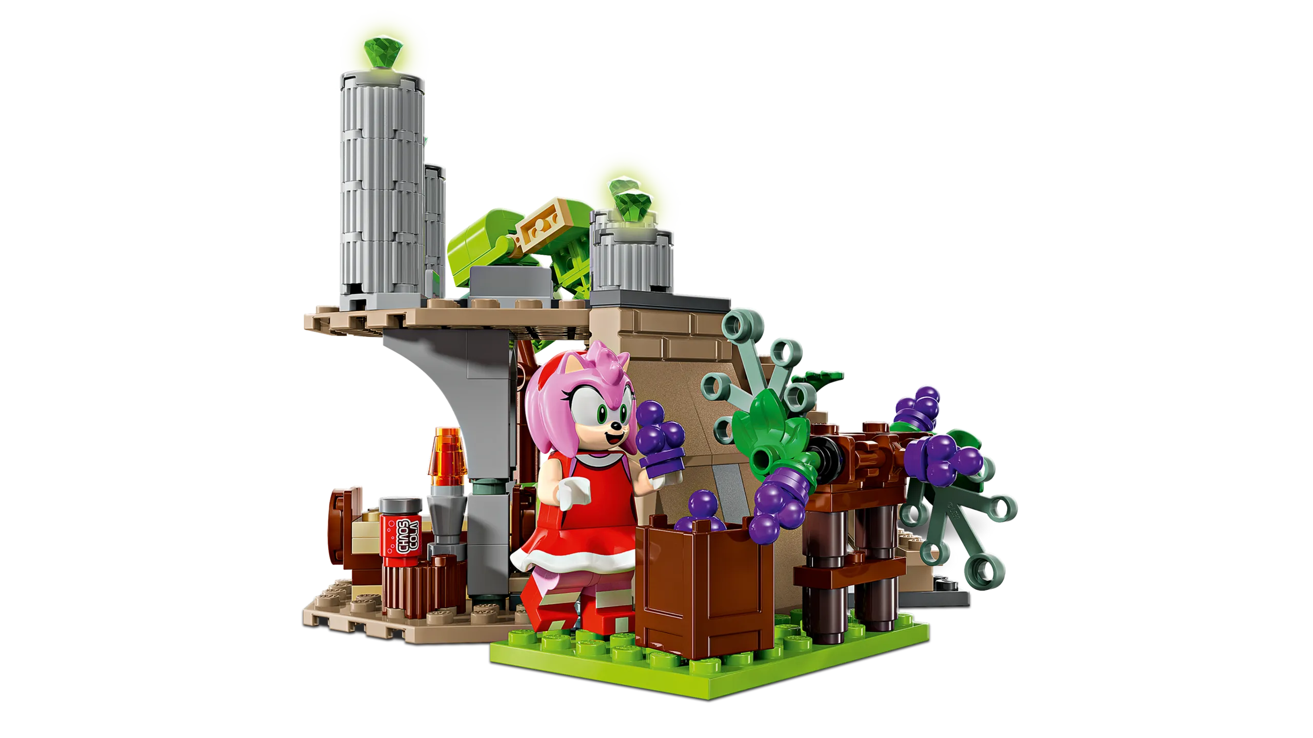 Knuckles and the Master Emerald Shrine - Videos - LEGO.com for kids
