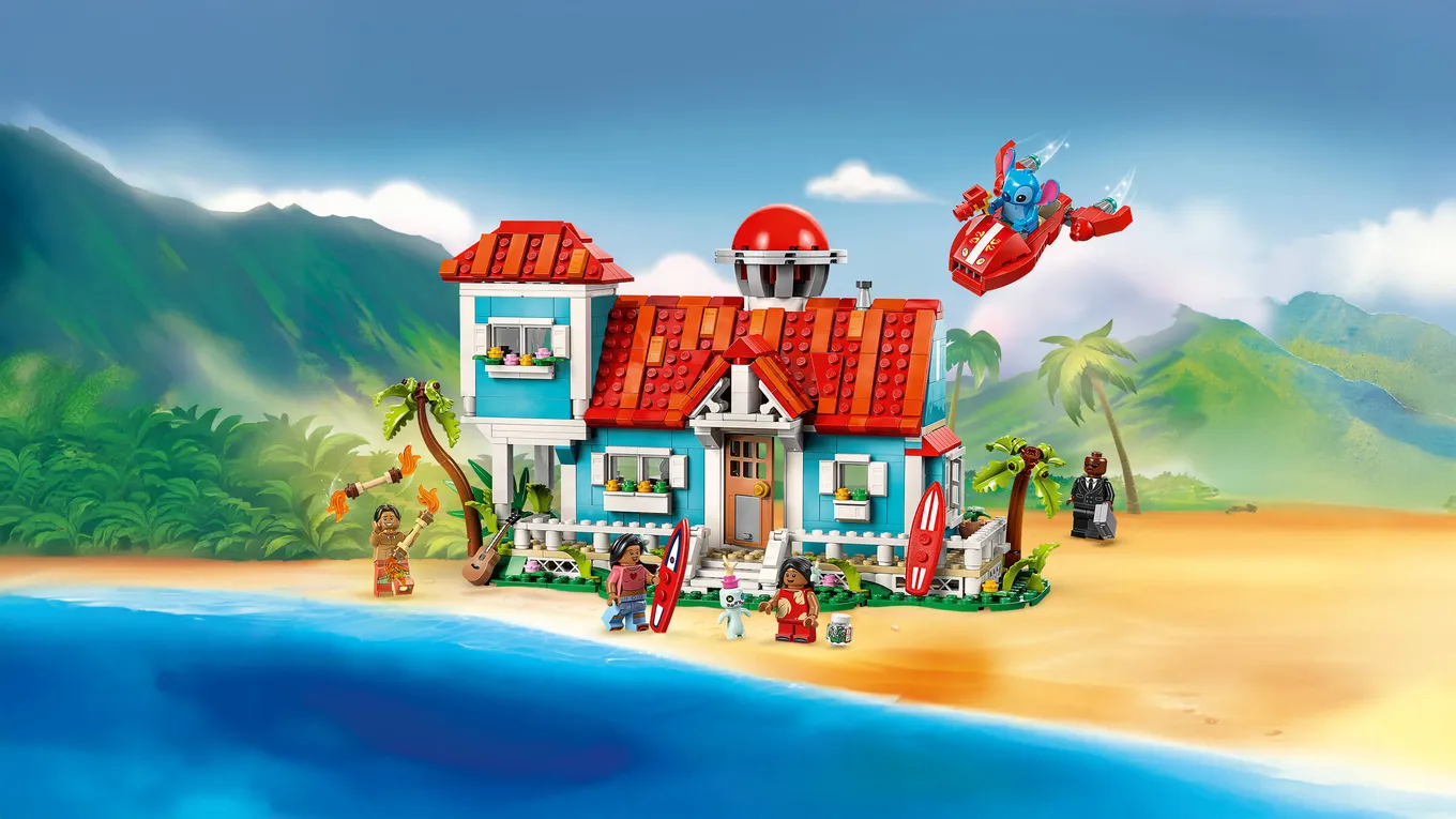 Lilo and Stitch Beach House - Videos - LEGO.com for kids