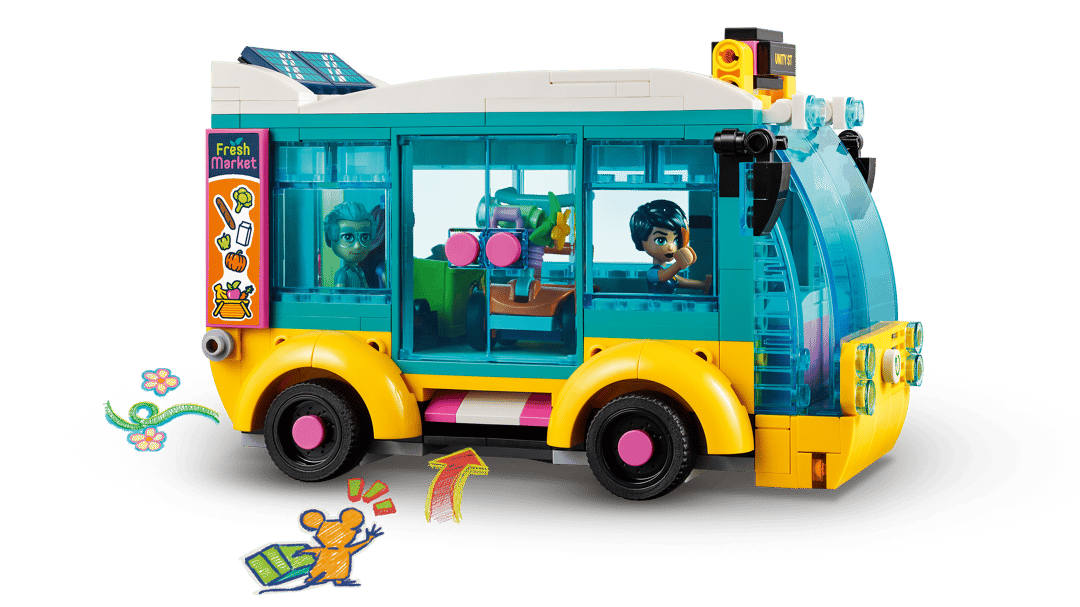 Heartlake City Bus - Videos - LEGO.com for kids
