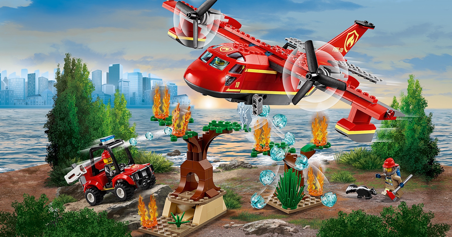 Fire Plane - Videos - LEGO.com for kids