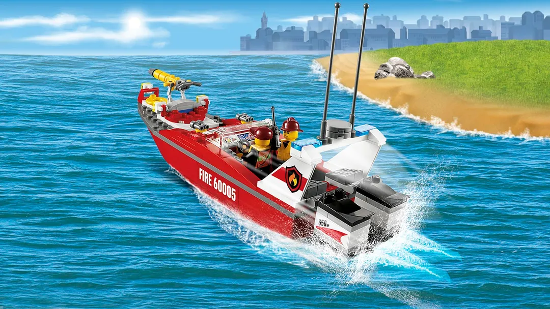 Fire Boat - Videos - LEGO.com for kids