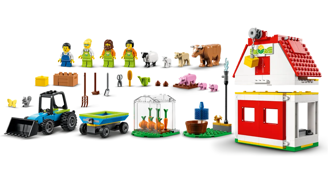 Barn & Farm Animals - Videos - LEGO.com for kids
