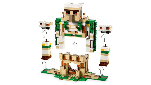 The Iron Golem Fortress - Videos - LEGO.com for kids
