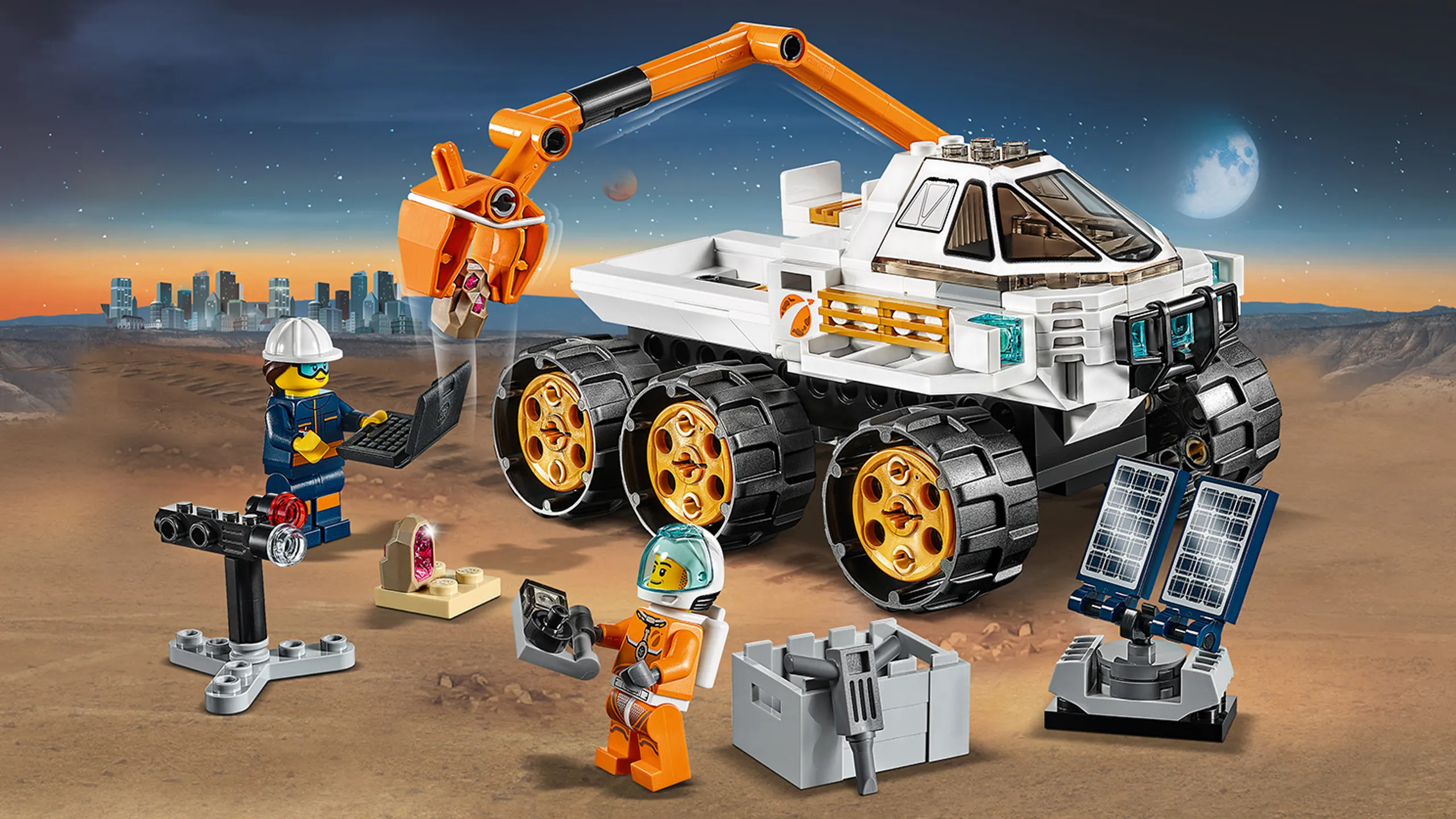 Rover Testing Drive - Videos - LEGO.com for kids