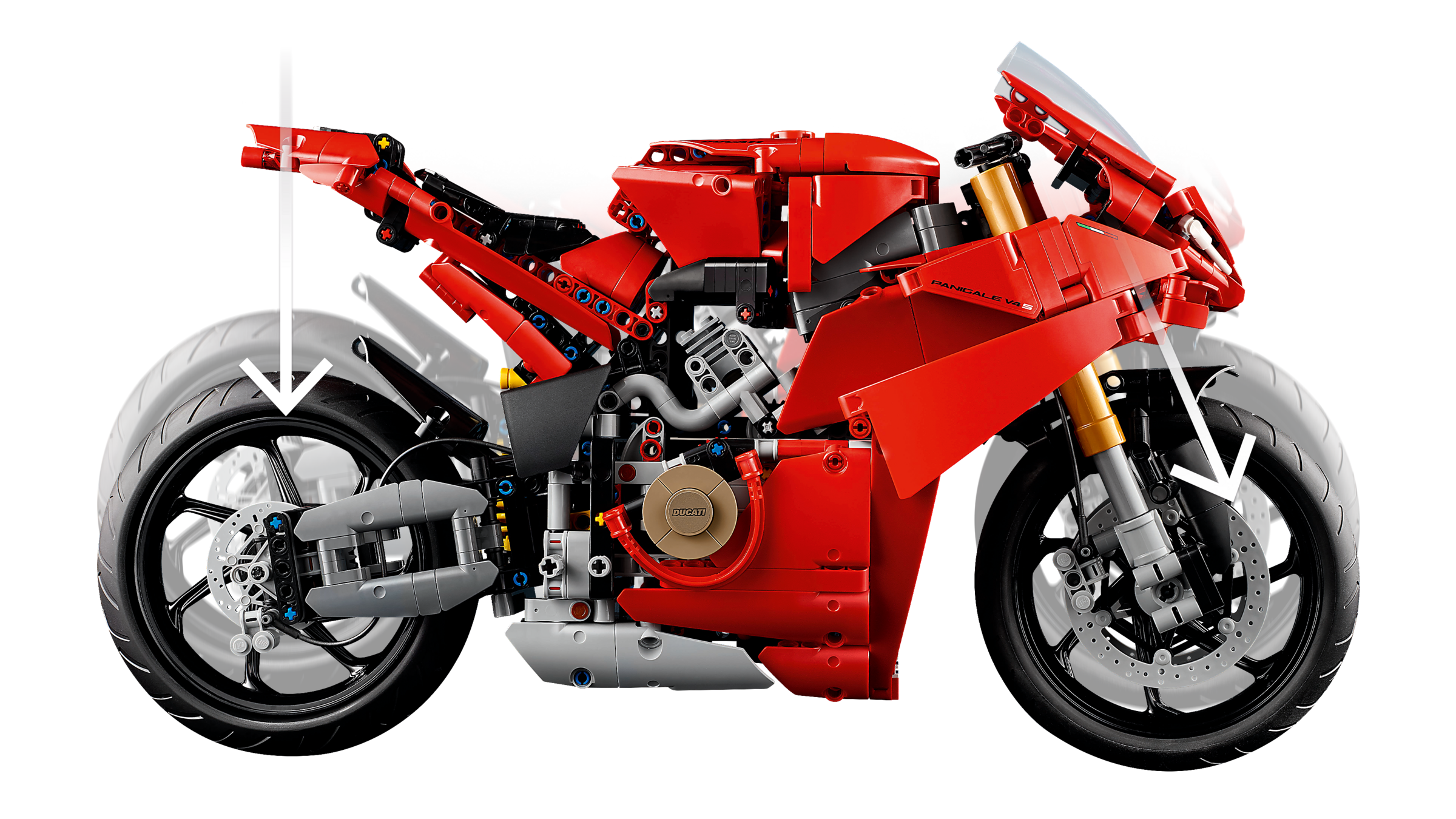 Ducati Panigale V4 S Motorcycle - Videos - LEGO.com for kids