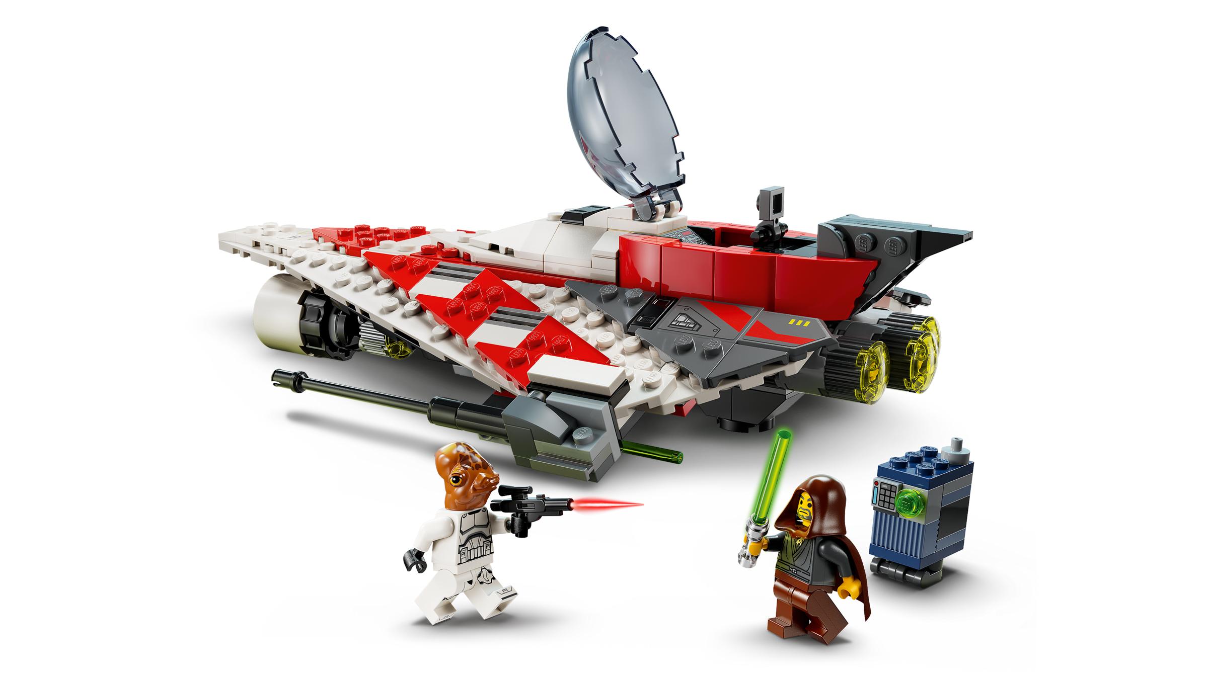 Jedi Bob's Starfighter - Videos - LEGO.com for kids