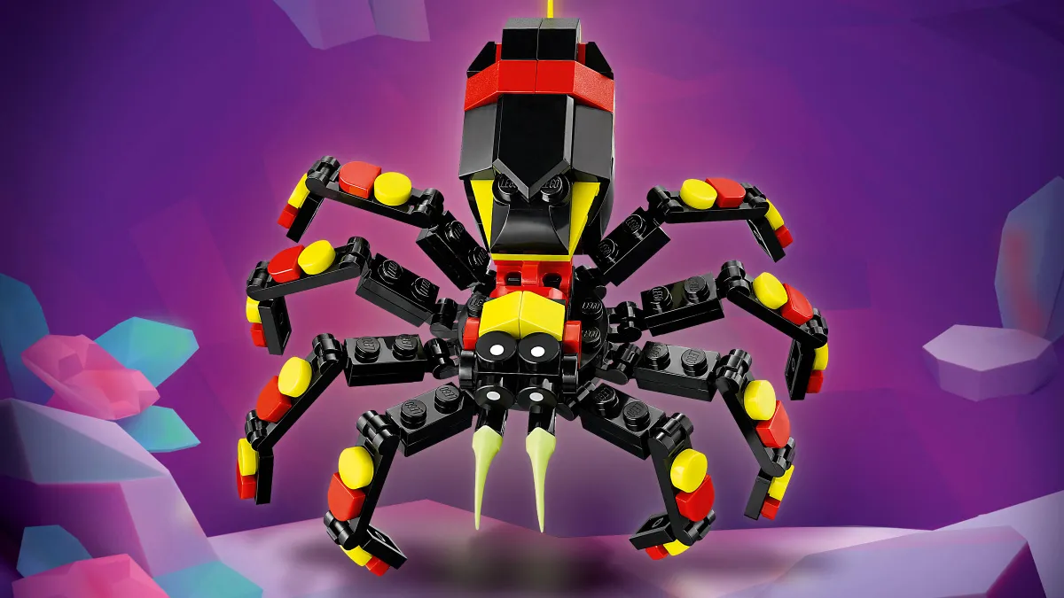 Wild Animals: Surprising Spider - Videos - LEGO.com for kids