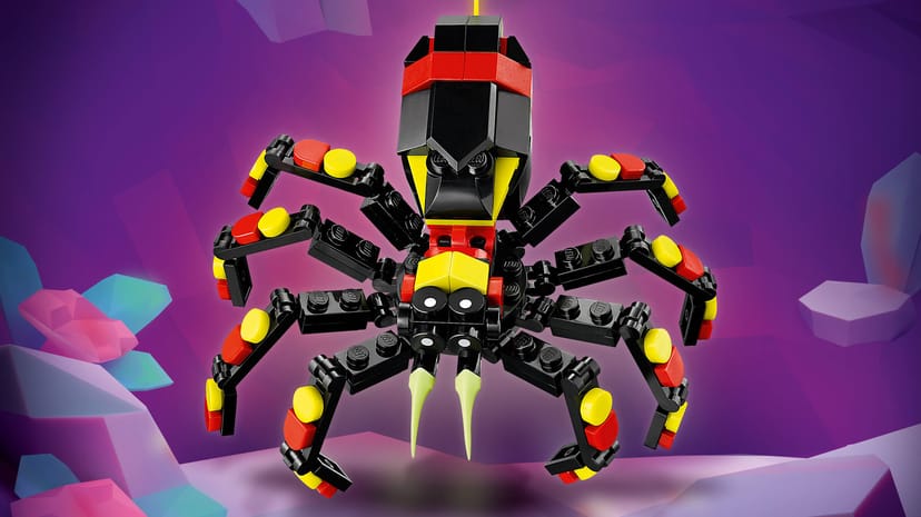 Wild Animals: Surprising Spider - Videos - LEGO.com for kids