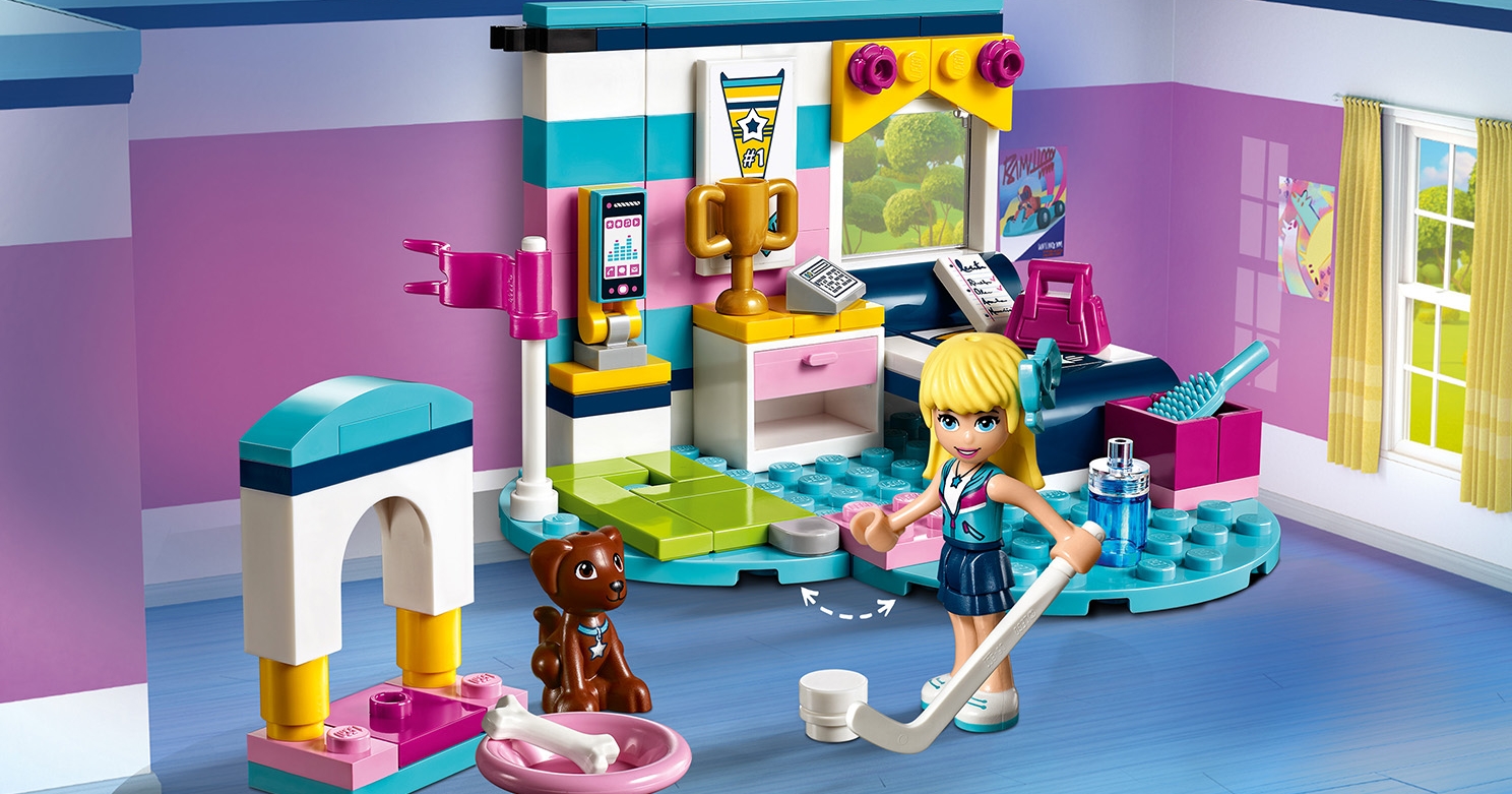 Dormitorio de Stephanie - Videos - LEGO.com para niños