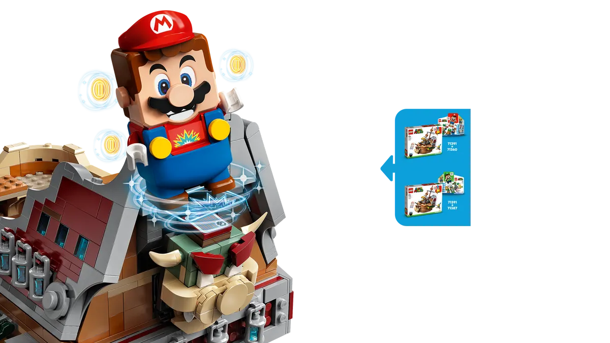 Bowser’s Airship Expansion Set - Videos - LEGO.com for kids