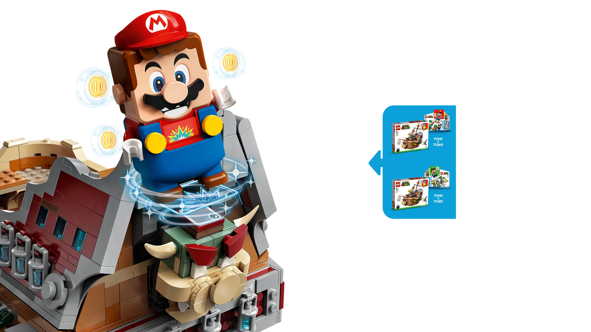 Bowser’s Airship Expansion Set - Videos - LEGO.com for kids