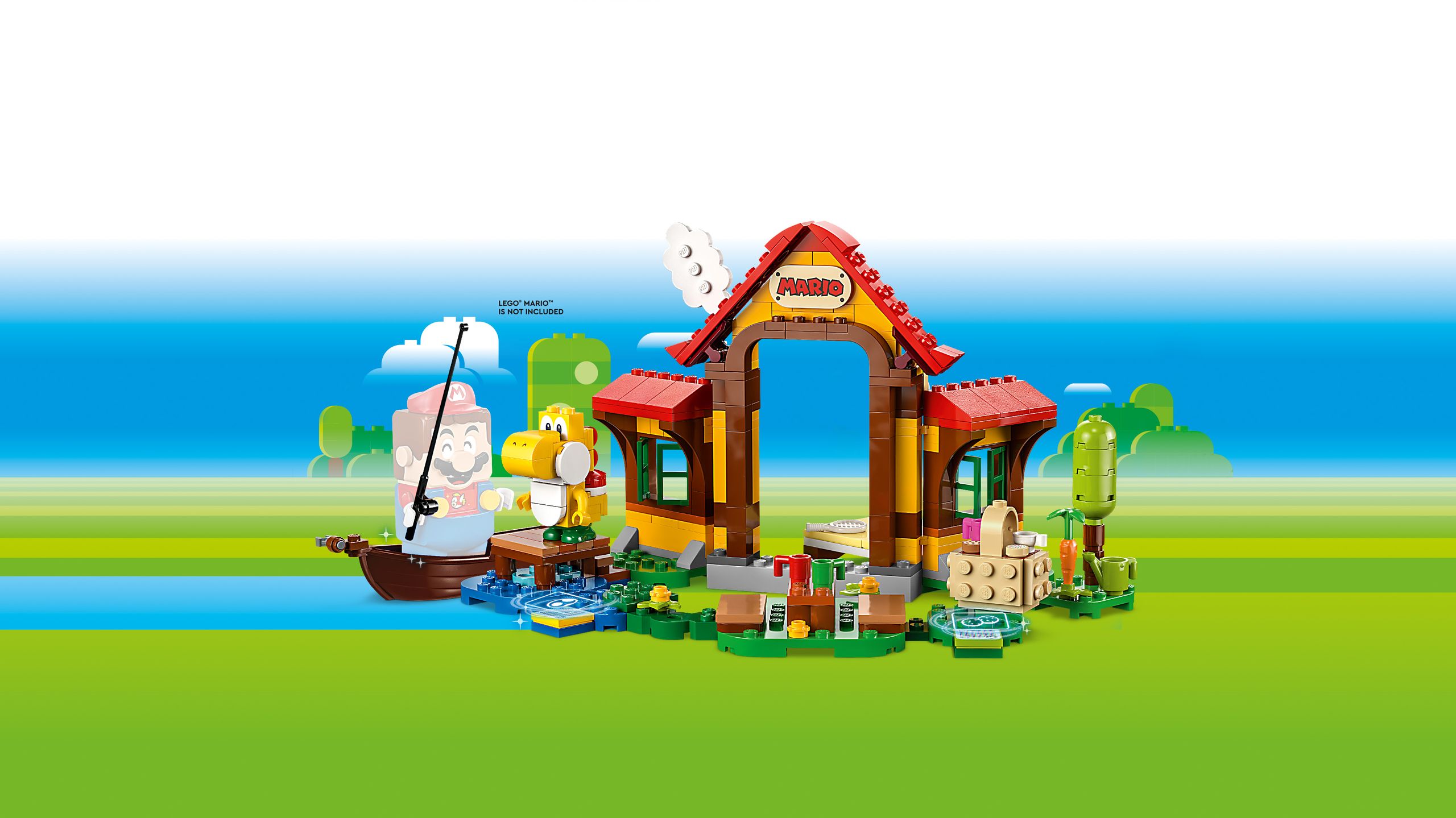 Picnic at Mario's House Expansion Set - Videos - LEGO.com for kids