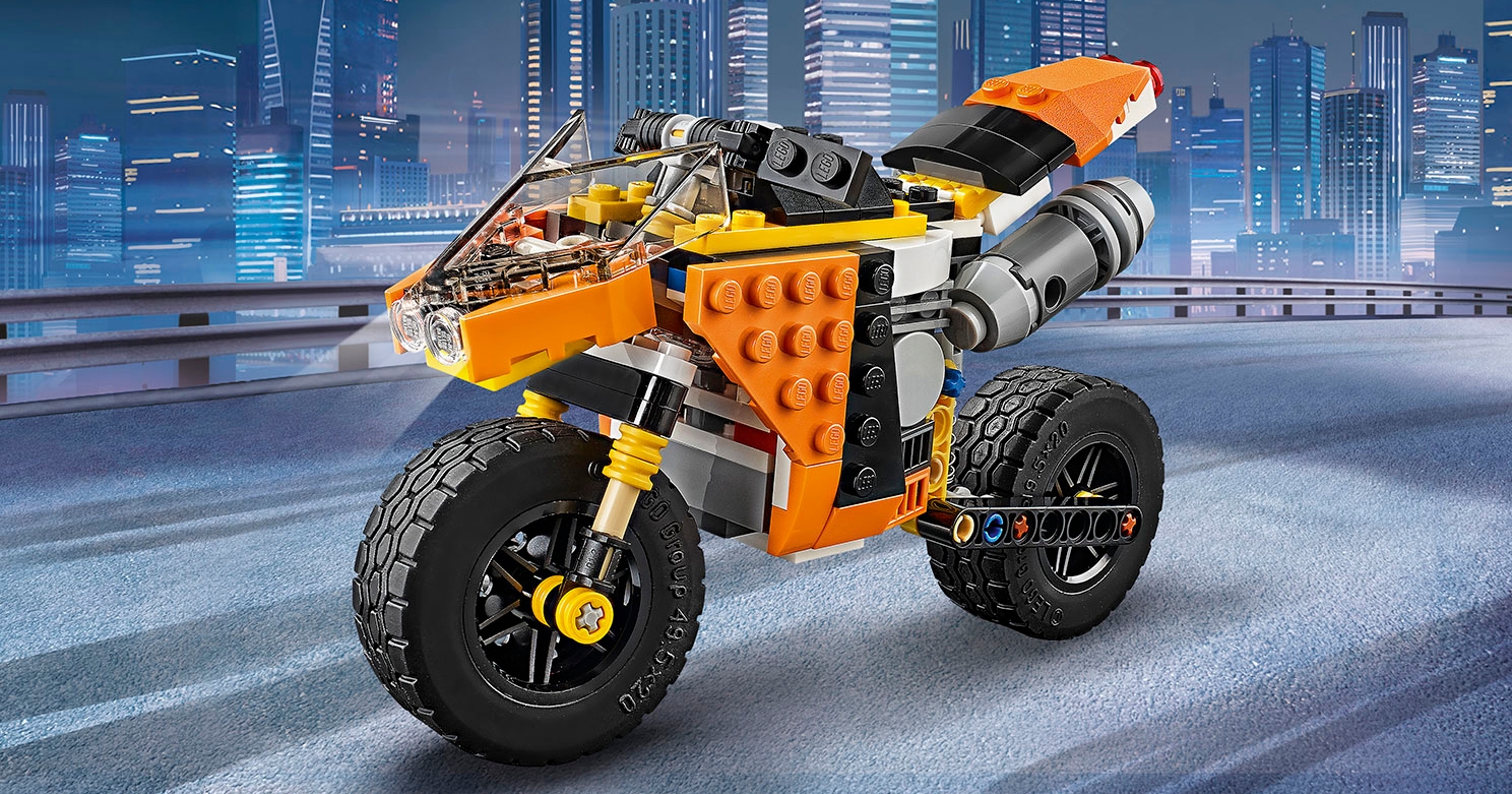 Sunset Street Bike - Videos - LEGO.com for kids