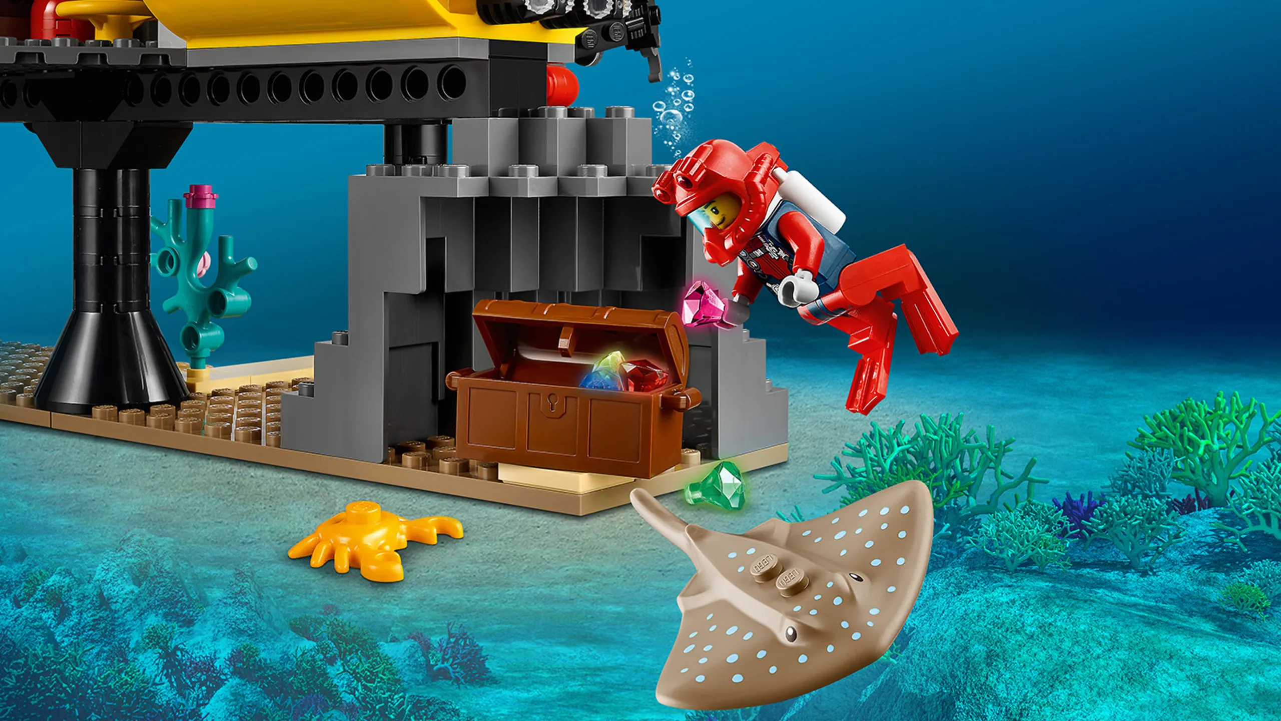 Ocean Exploration Base - Videos - LEGO.com for kids