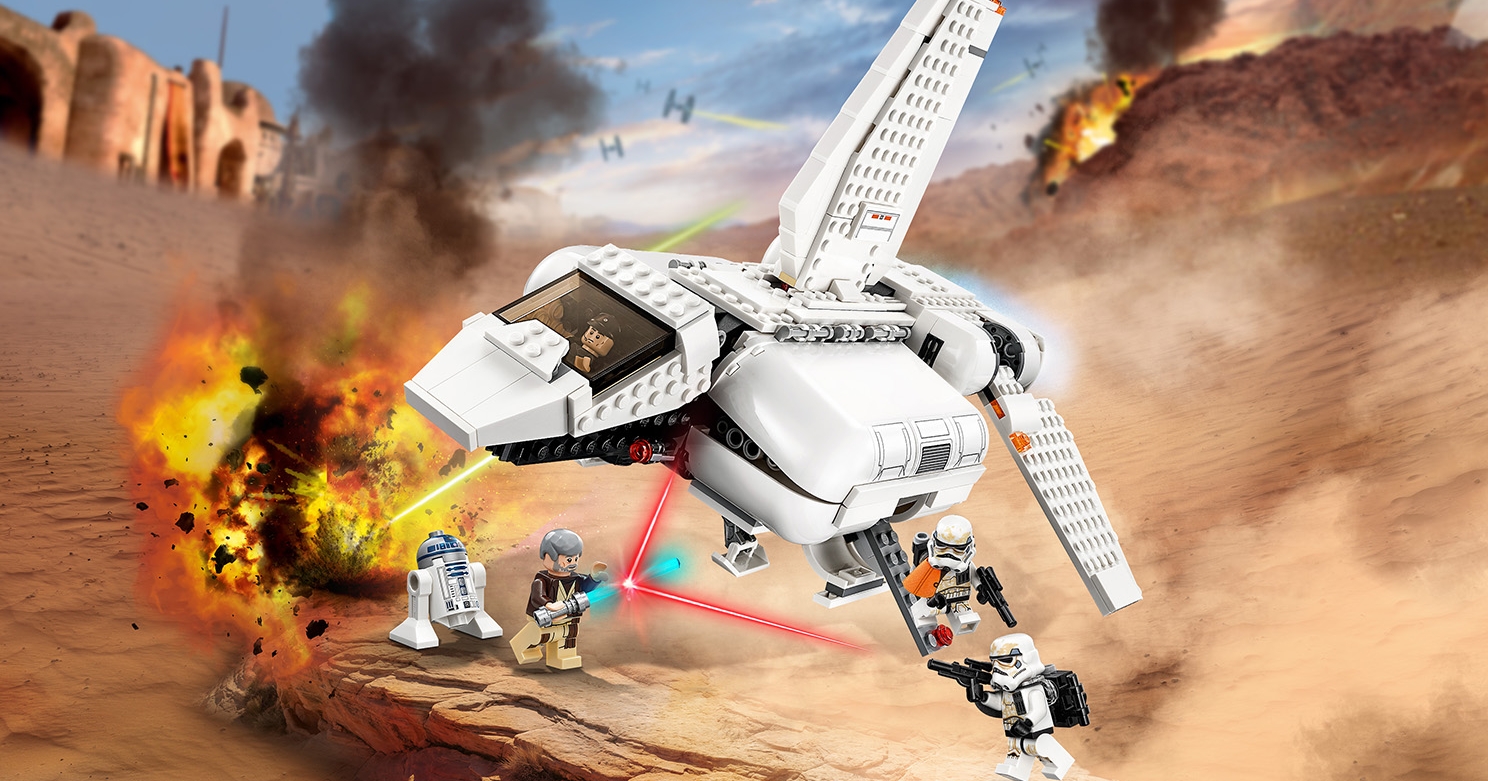 Imperial Landing Craft - Videos - LEGO.com for kids