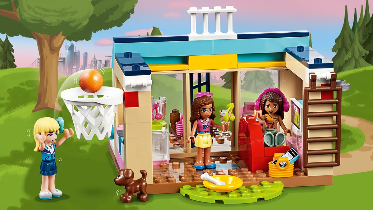 A Casa à Beira do Lago da Stephanie - Vídeos - LEGO.com para crianças
