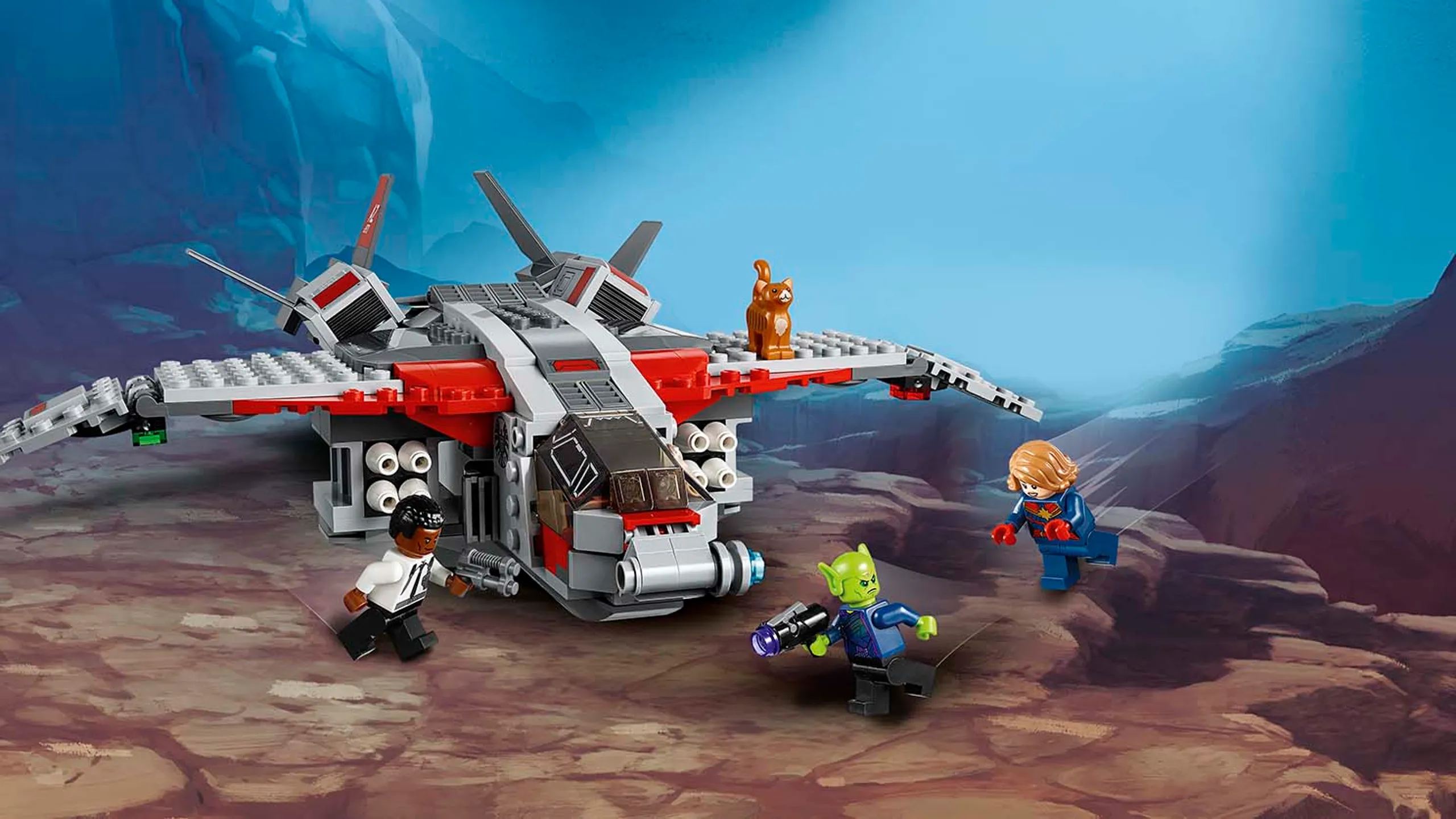 Captain Marvel and The Skrull Attack - Videos - LEGO.com for kids