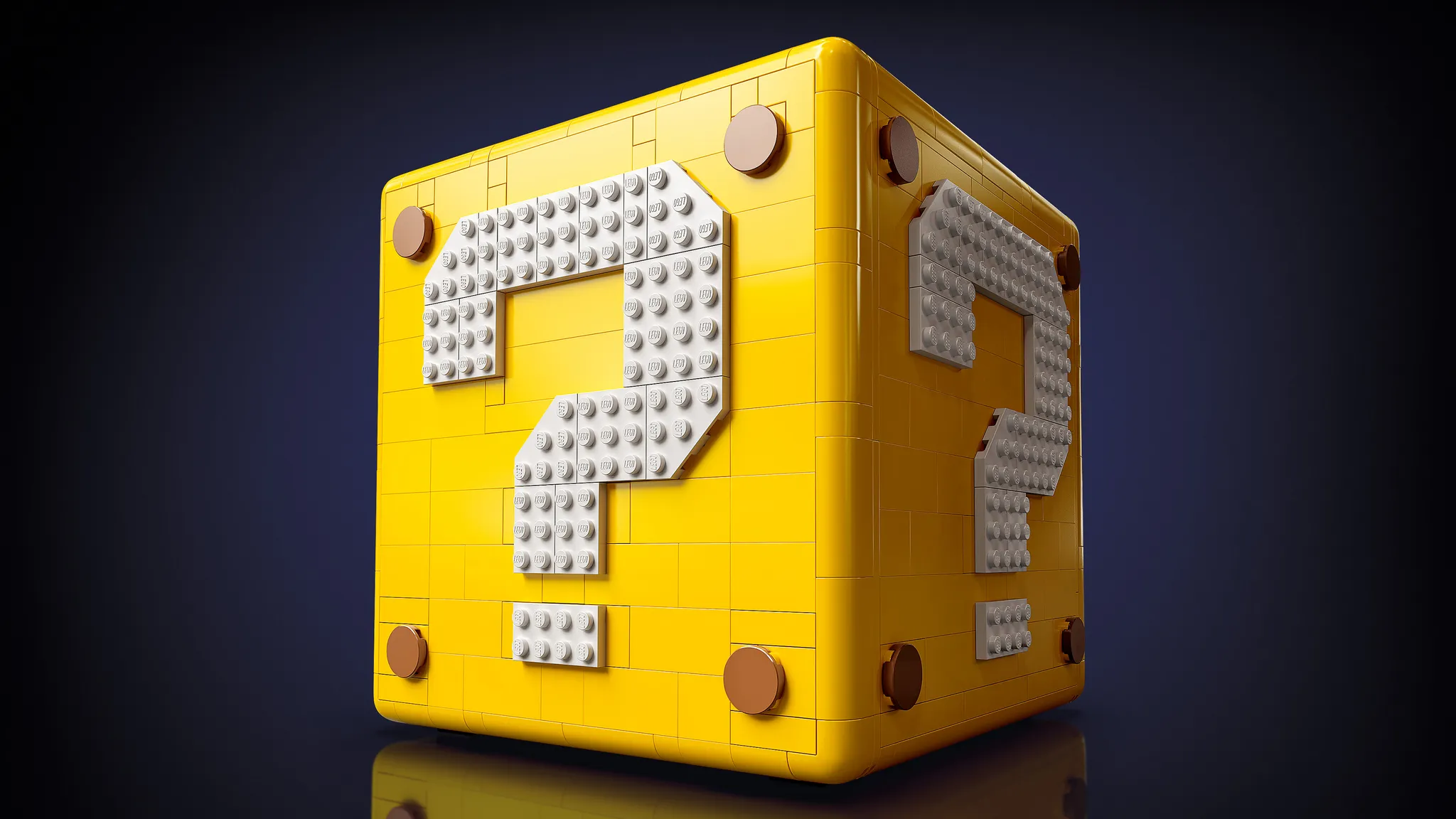 Super Mario 64™ Question Mark Block - Videos - LEGO.com for kids