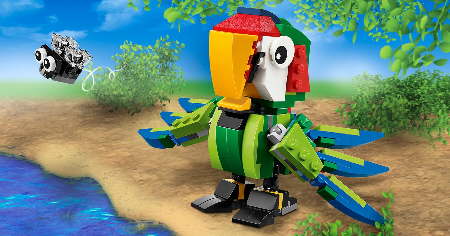 Rainforest Animals - Videos - LEGO.com for kids