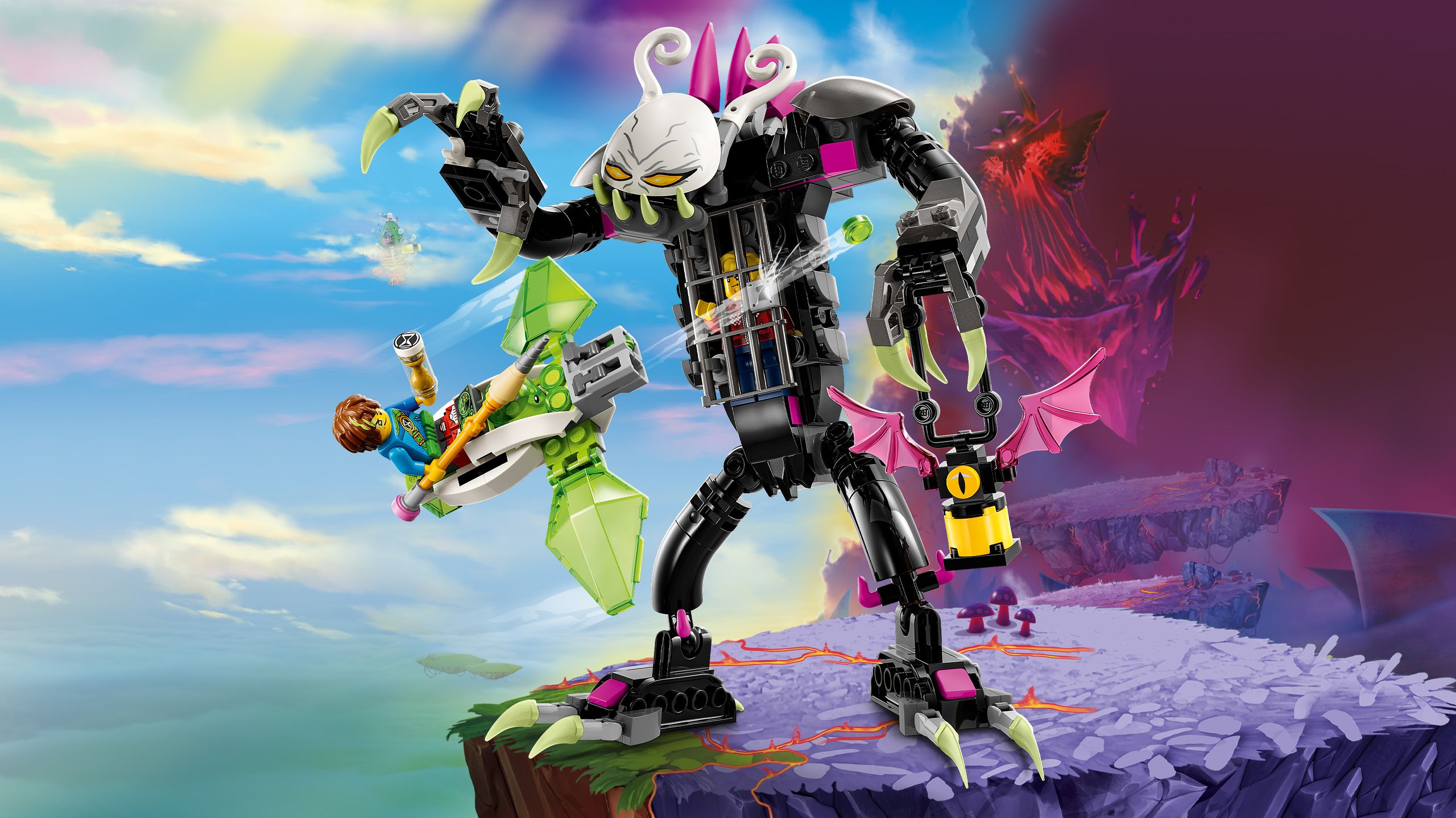Grimkeeper the Cage Monster - Videos - LEGO.com for kids
