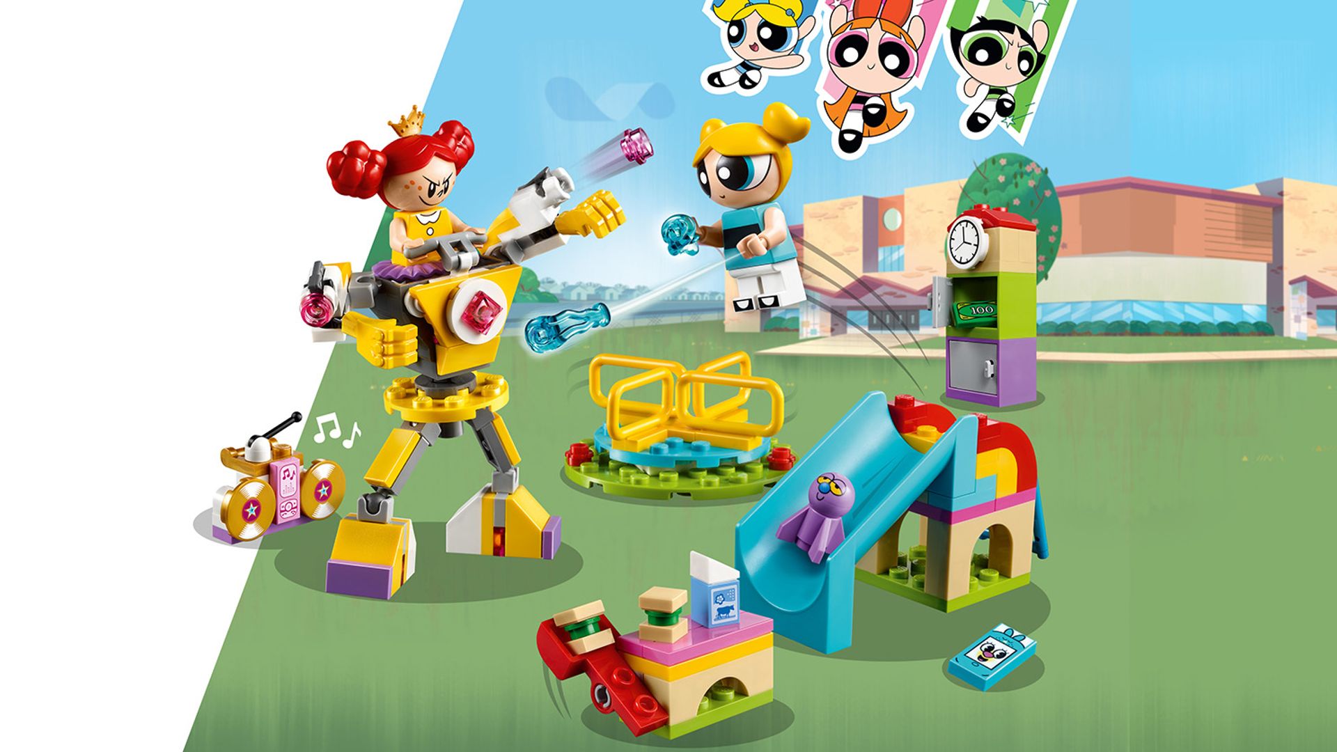 Bubbles' Playground Showdown - Videos - LEGO.com for kids