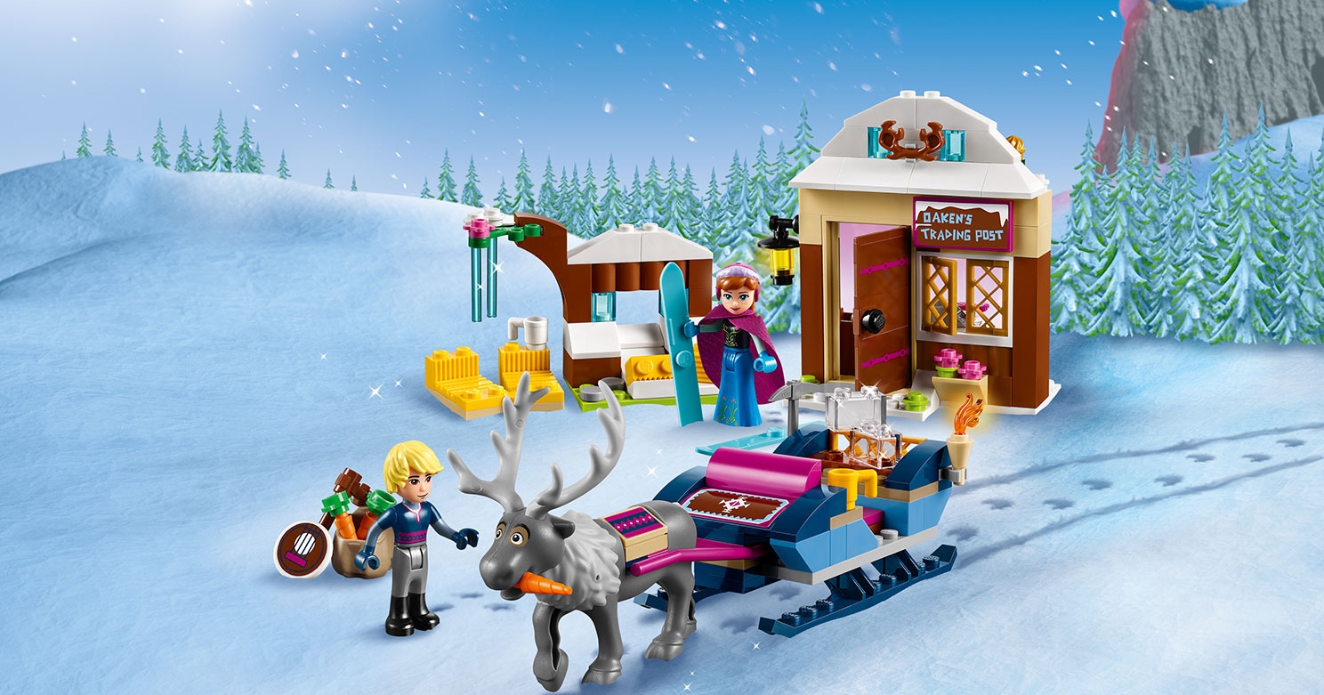 Anna ve Kristoff'un Kızak Macerası - Video - Çocuklar için LEGO.com
