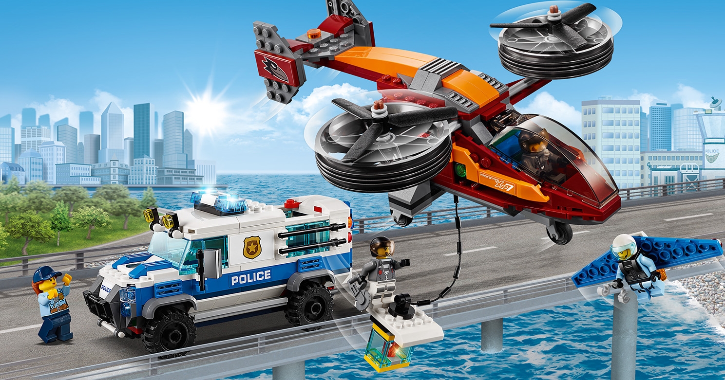 Sky Police Diamond Heist - Videos - LEGO.com for kids