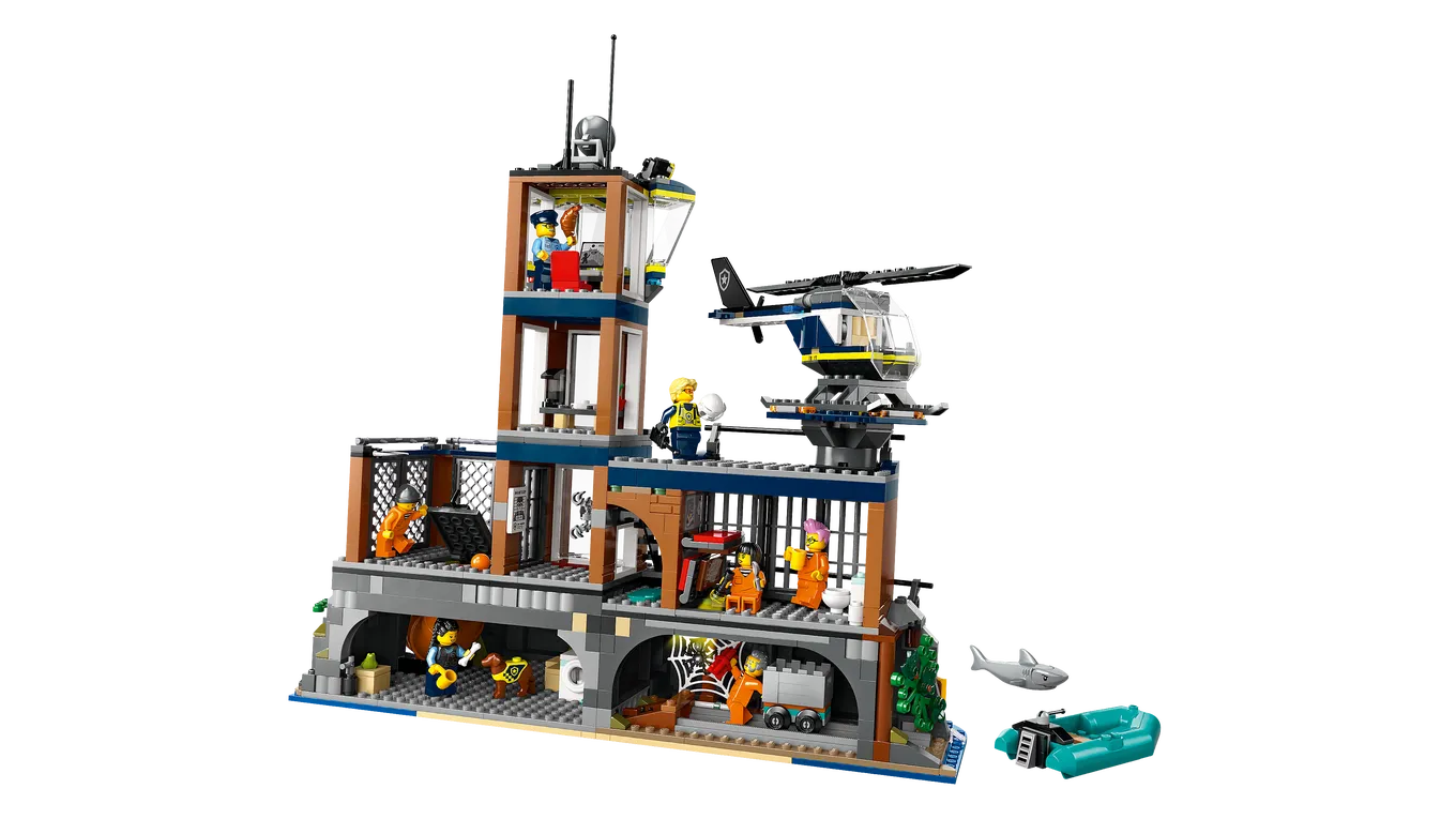 Policja z Więziennej Wyspy - Filmy - LEGO.pl dla dzieci