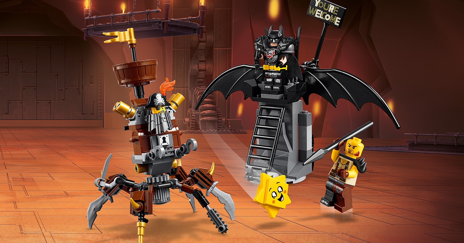 Battle-Ready Batman™ and MetalBeard - Videos - LEGO.com for kids