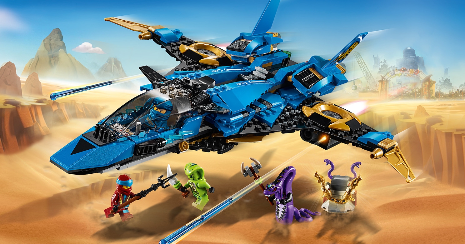 Jay's Storm Fighter - Videos - LEGO.com for kids
