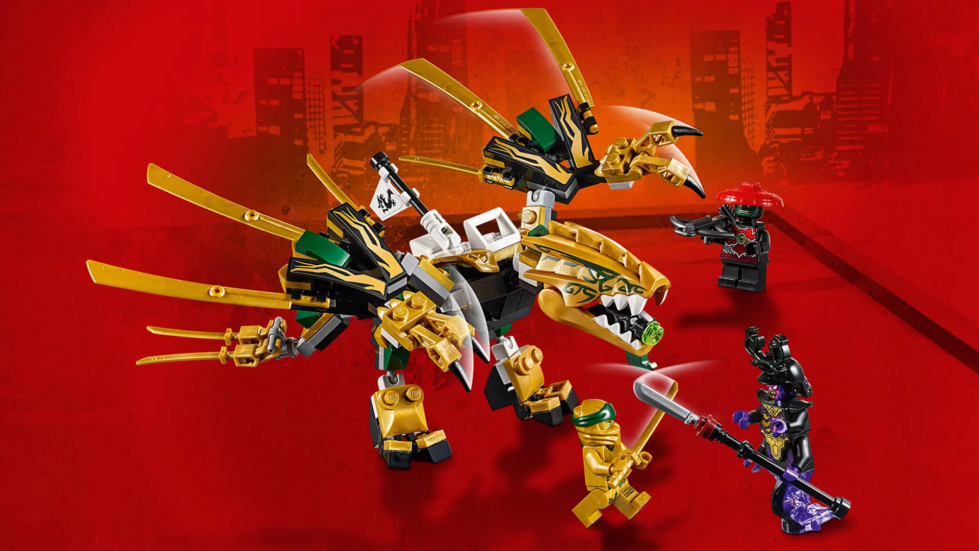 The Golden Dragon - Videos - LEGO.com for kids
